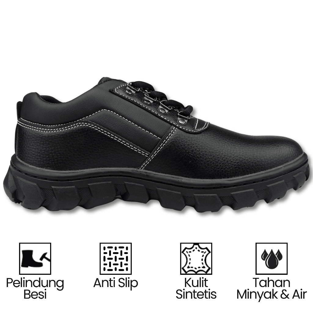 Jual Sepatu Safety ATH ZERO Safety Low Boot Sepatu Kerja Safety ...
