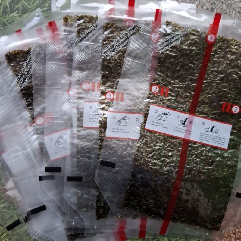 Jual Nori onigiri wrapper eceran dan nori-go nori tabur cetakan nori ...