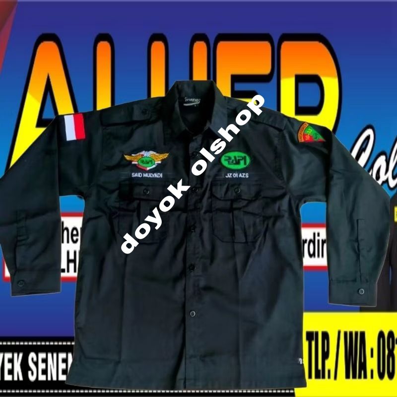 Jual kemeja rapi seragam rapi pdh rapi pakaian dinas rapi baju dinas ...