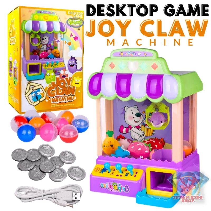 Jual MAINAN ANAK MESIN CAPIT BONEKA BOLA DESKTOP GAME JOY CLAW MACHINE WS5357-1 | Shopee Indonesia