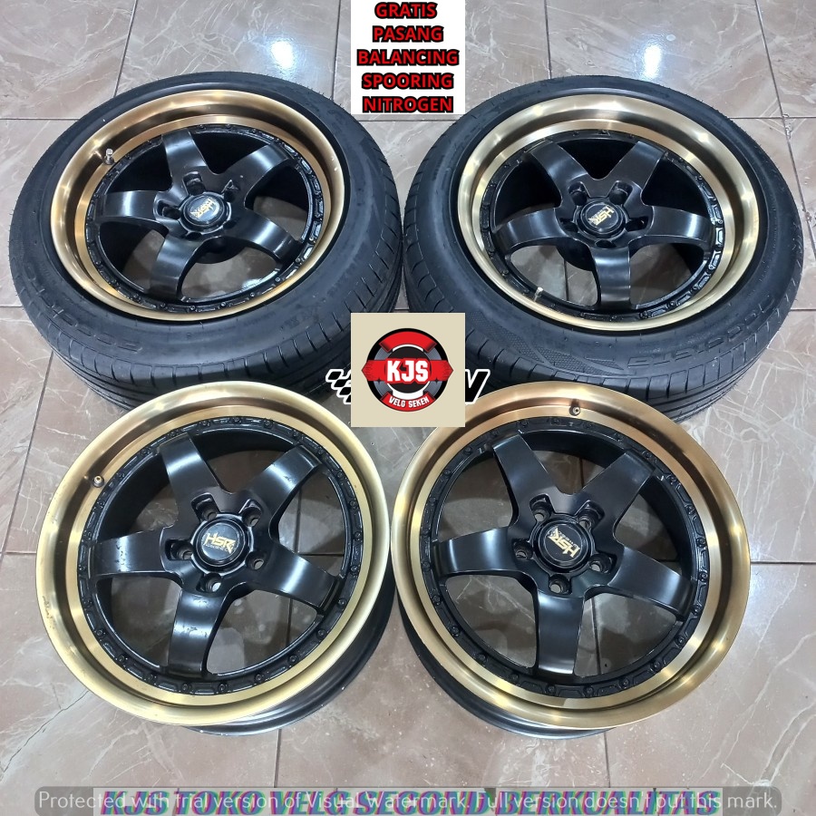 Jual VELG RACING SECOND MODEL HSR BOB RING 18 LEBAR 8.5-9.5 COCOK BUAT MOBIL INNOVA RUSH TERIOS ...