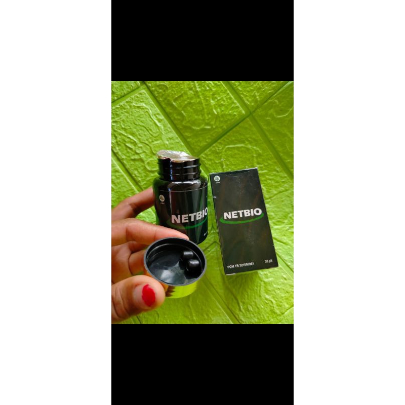 Jual Pil Hitam Netbio (Ecer) | Shopee Indonesia
