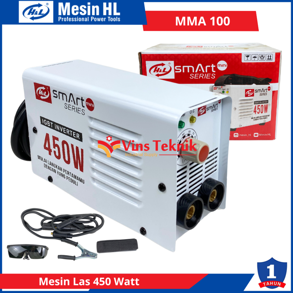 Jual Mesin Las Travo Trafo Las Listrik 450Watt IGBT Inverter H&L SMART ...