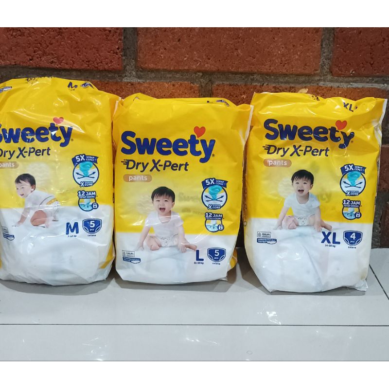 Jual Sweety Bronze Mini Pack Formula dan kemasan baru M isi 5, L isi 5 ...