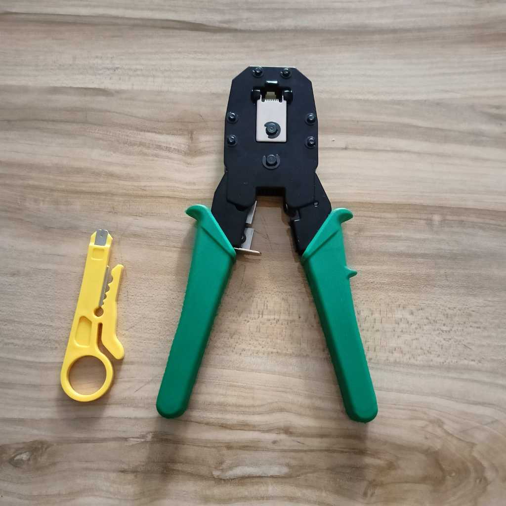 Jual Tang Krimping Tools RJ 45 RJ 11 Crimping Tool RJ45 RJ11 Tang ...