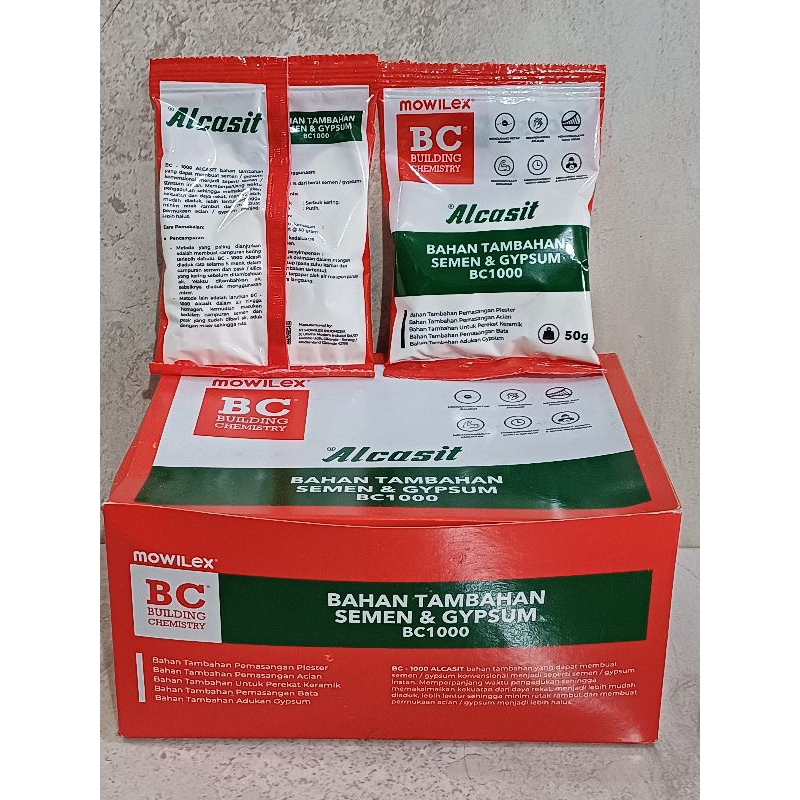 Jual Alcasit Pembantu Semen Penambah Daya Rekat / Alkasit Alcasit ...