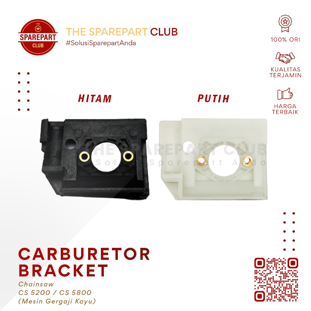 Jual Karburator Bracket Mesin Chainsaw CS 5200 5800 - Carburetor ...