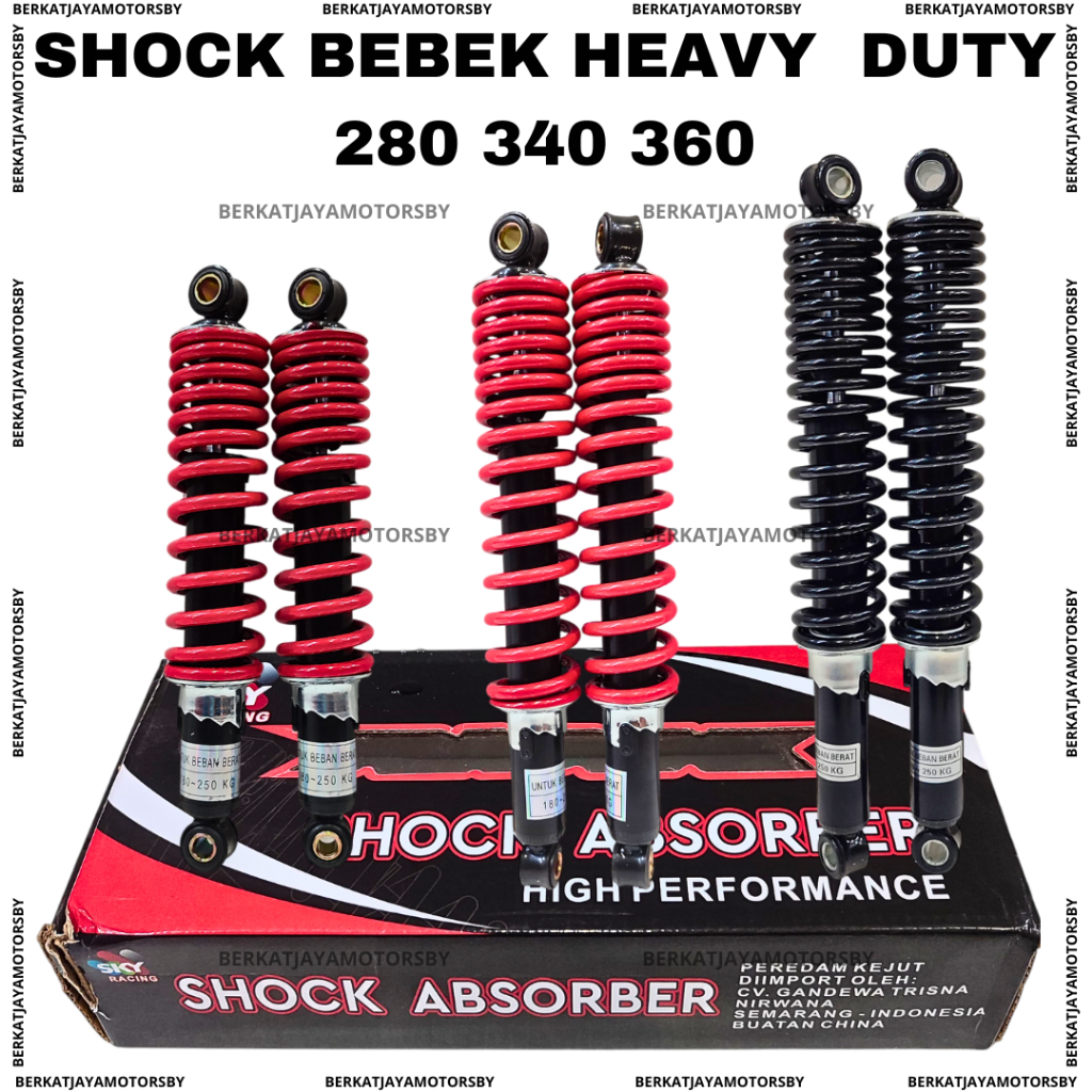 Jual SHOCK ABSORBER SHOCKBREAKER BELAKANG HEAVY DUTY BEBAN BERAT 250KG ...