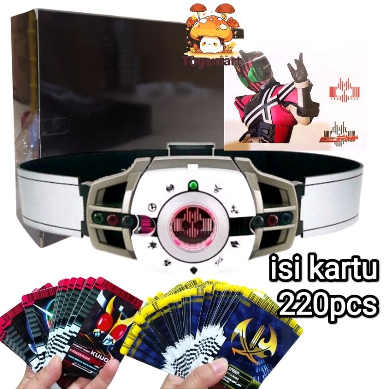 Jual Sabuk Kamen Rider CSM Belt DX Decade Driver V2 Mainan Kamen Rider Senjata Kartu Kamen Rider ...