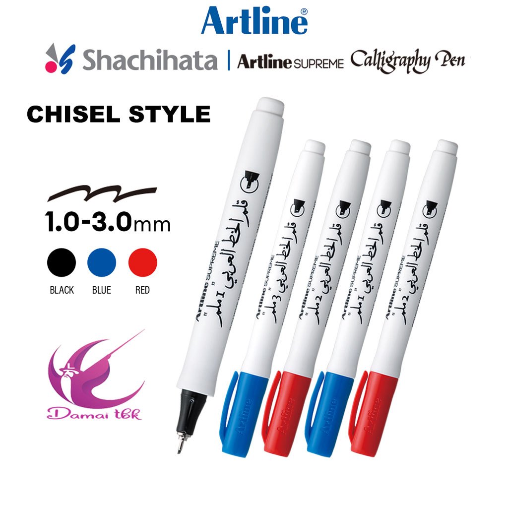 Jual ARTLINE Supreme Calligraphy Chisel Style Pen Arabic | Shopee Indonesia