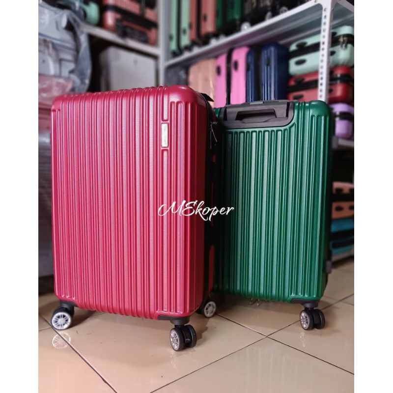Jual KOPER FIBER ABS 22INCH MURAH KUAT BERKUALITAS KOPER BAGASI POLO ...