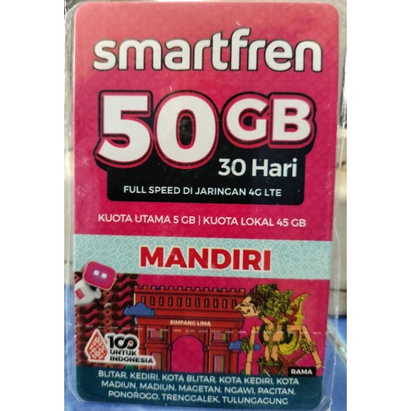 Jual VOUCHER DATA KUOTA SMARTFREN 50GB ( KODE VOUCHER DIKIRIM LEWAT ...