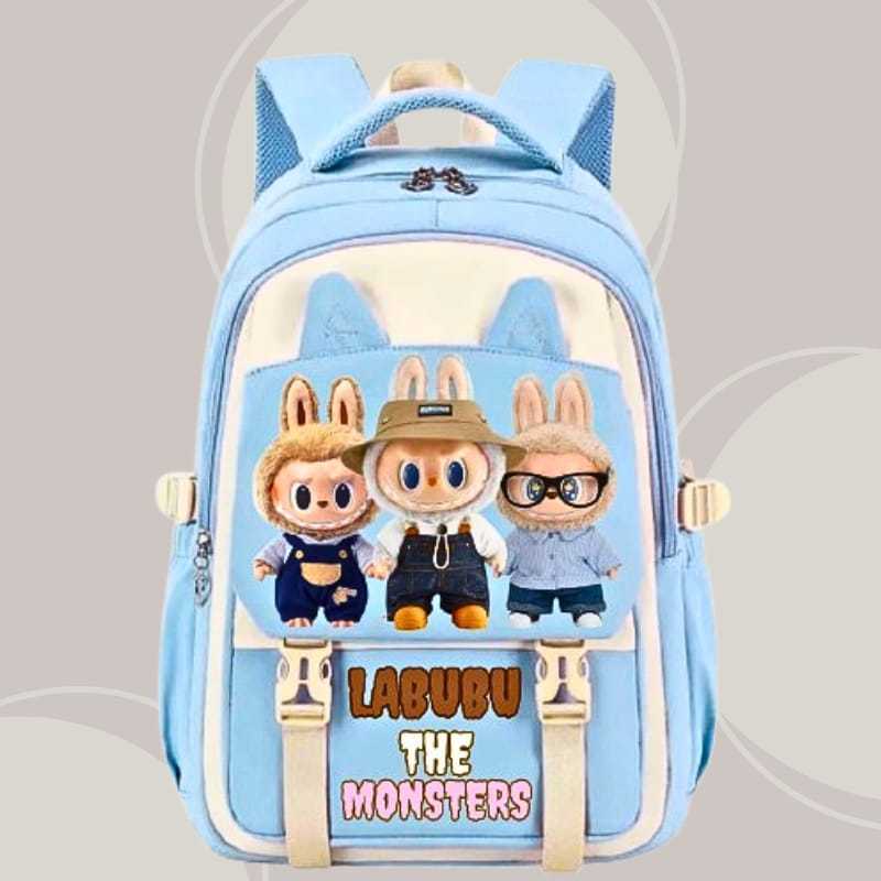 Jual Tas Sekolah Anak Perempuan Dan Laki laki KARAKTER Labubu [COD] | Shopee Indonesia