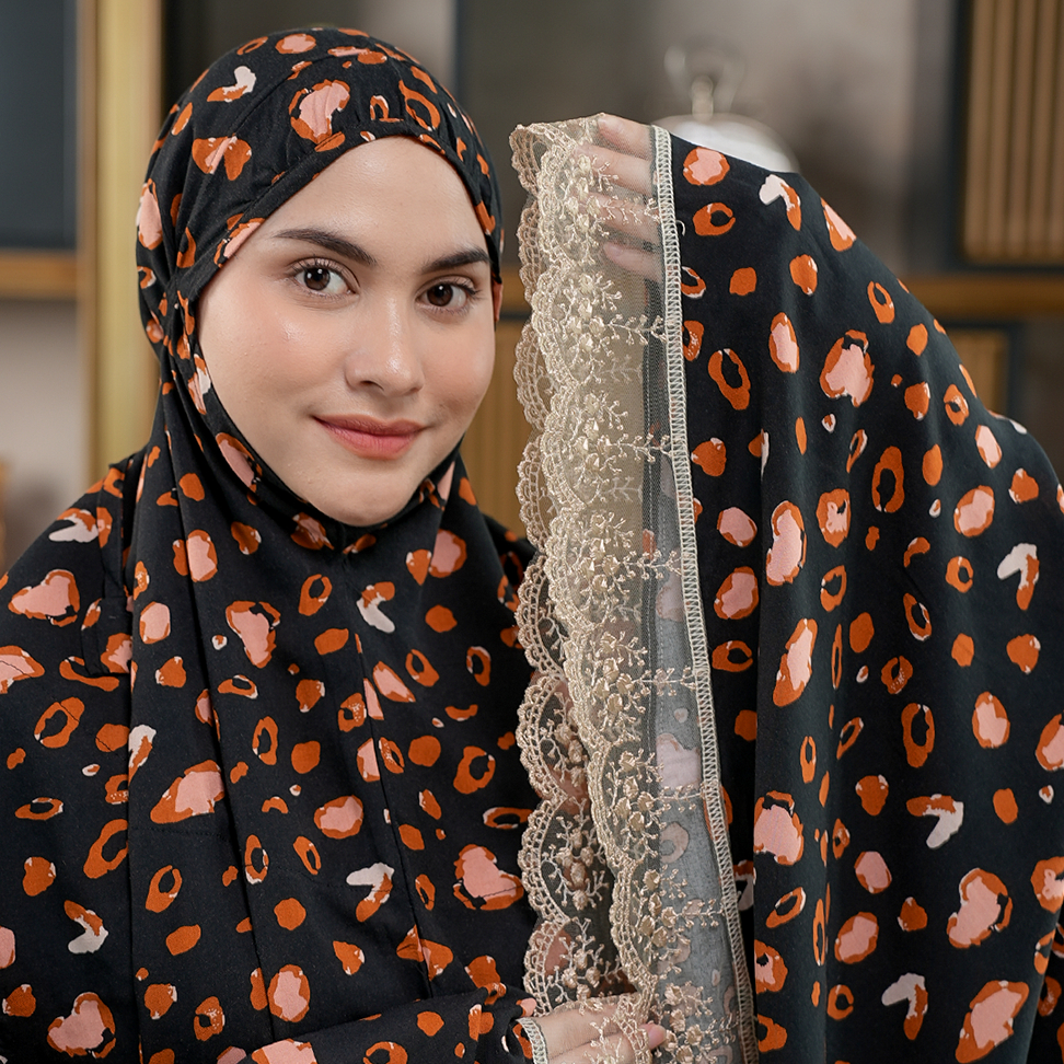 Jual LAYUNG - Mukena Katun Rayon Premium Jumbo Dengan Penutup Dagu Gratis Tas Matching Agisha ...