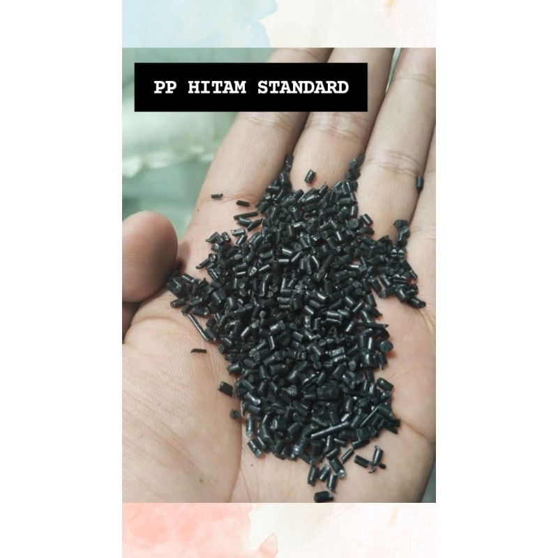 Jual BIJI PLASTIK - PP HITAM STANDART IDR 9.250/KG | Shopee Indonesia