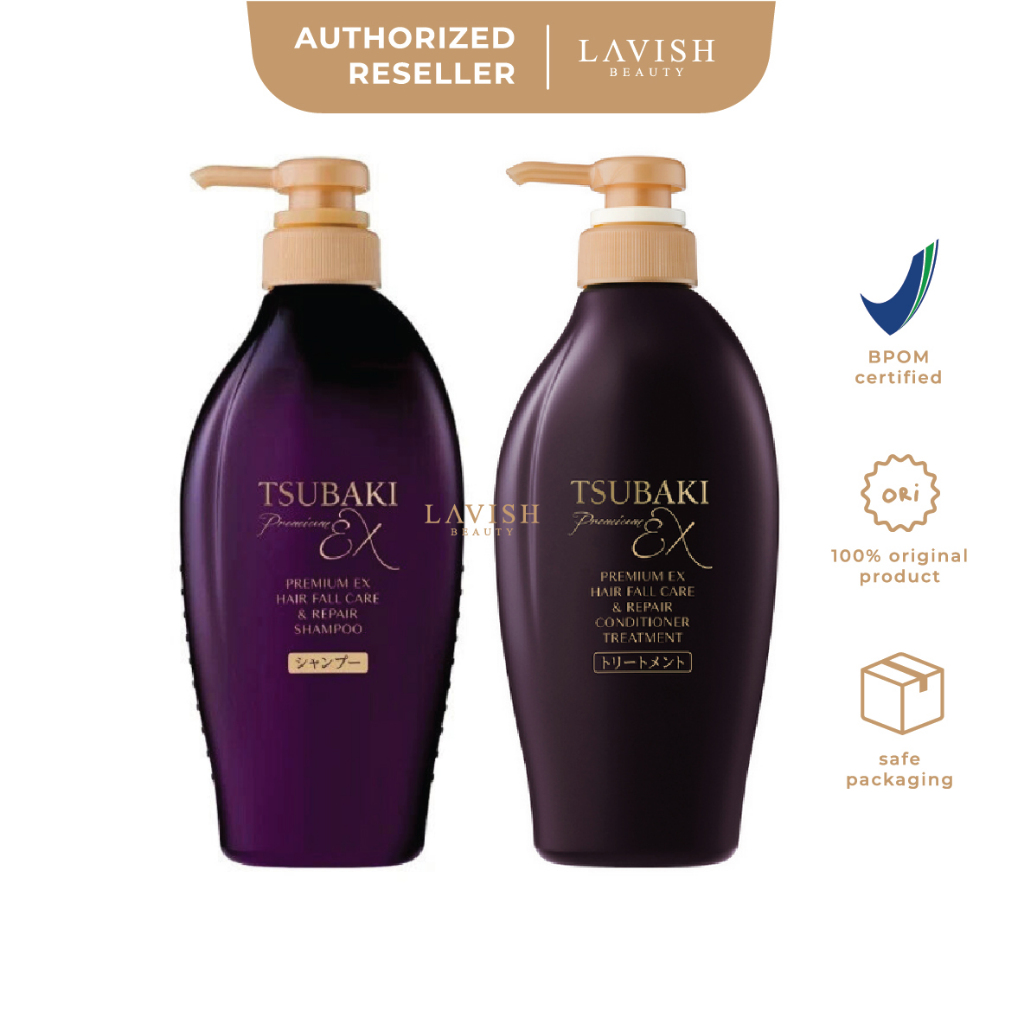 Jual TSUBAKI Premium Ex Hair Fall Care Repair Shampoo // Conditioner | Shopee Indonesia