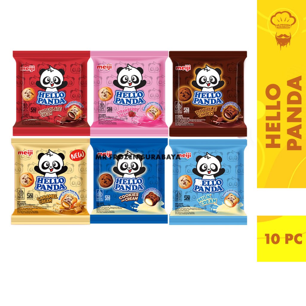 Jual Meiji Hello Panda Renceng Renteng 1 Ball Isi 10pc All Varian ...