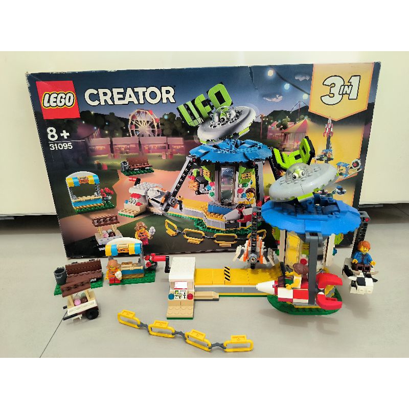 Jual preloved lego original lego creator 31095 3in1 fairground carousel ...