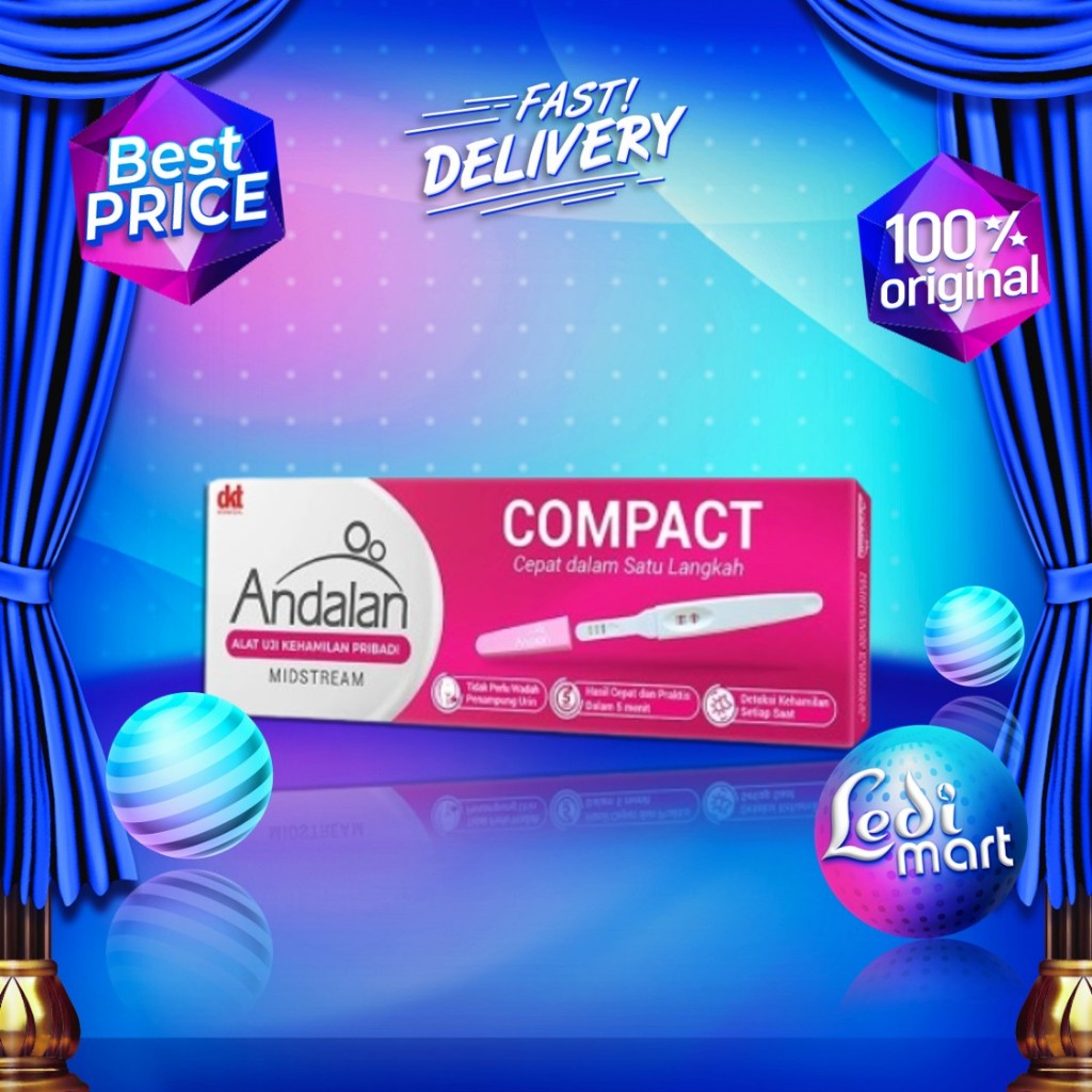 Jual Andalan Pregnancy Test Midstream Isi 1 Pcs | Alat Uji Cek ...