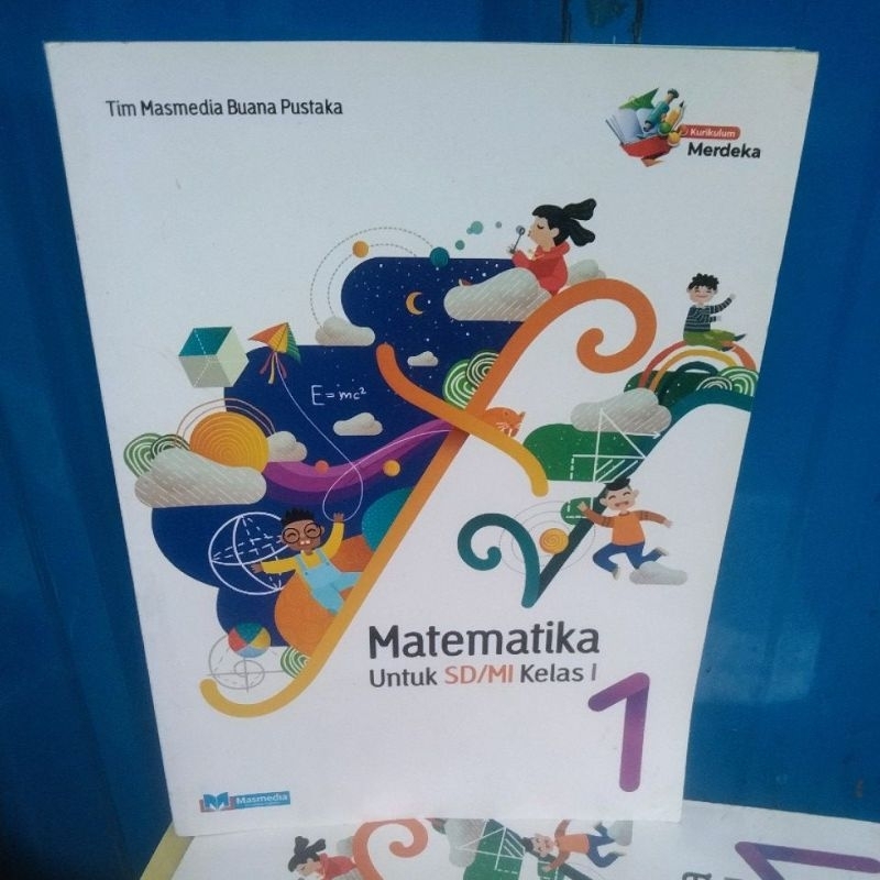 Jual BUKU MATEMATIKA KELAS 1 SD PENERBIT MASMEDIA KURIKULUM MERDEKA | Shopee Indonesia
