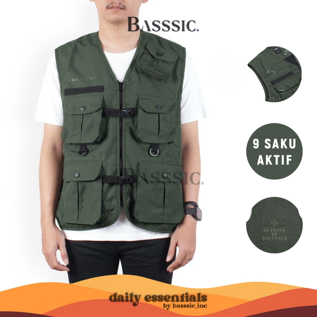 Jual Vest Rompi - Outrage Rompi Tactical Outdoor Army Original Wolv ...
