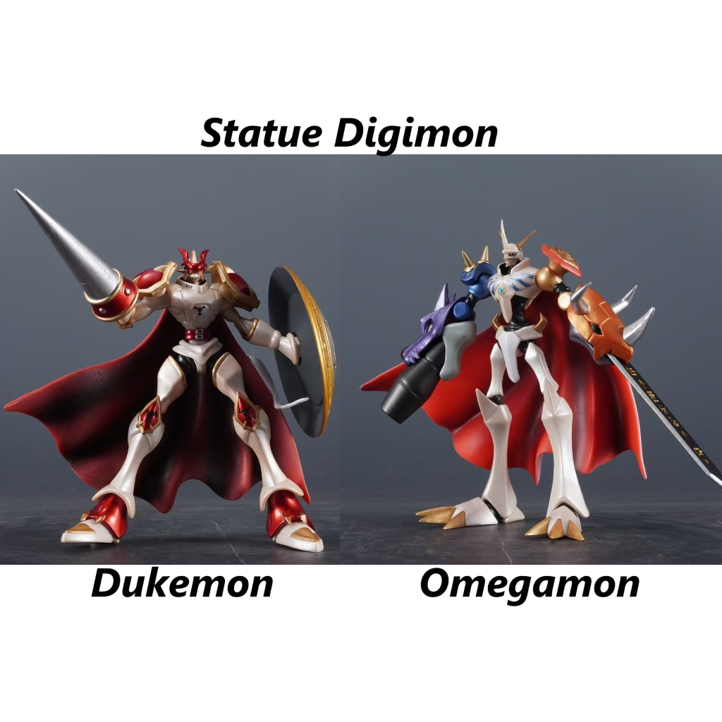 Jual [ Ready ] Statue Digimon Dukemon dan Omegamon | Shopee Indonesia