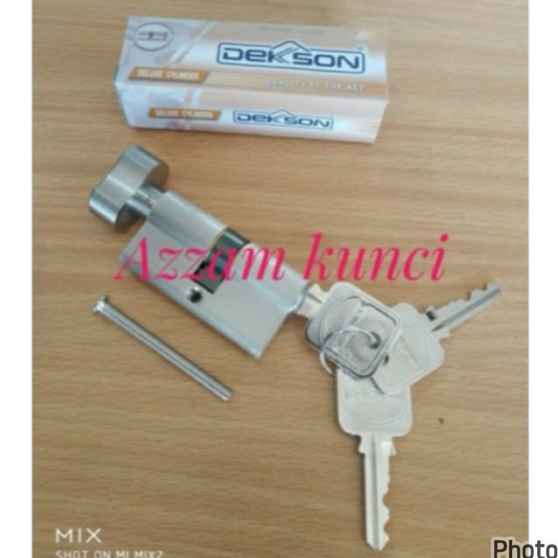 Jual SILINDER KNOB PUTAR DEKKSON/ Silinder Kunci Pintu Dekkson 60 mm Cylinder dekson 70 mm ...