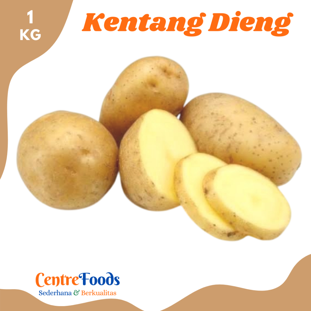Jual KENTANG Dieng - Kuning Fresh | 1.000gr [ Harga Per KG ] | Shopee ...