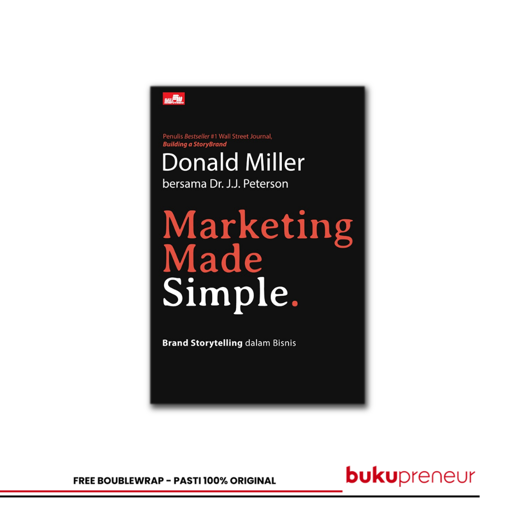 Jual Bukupreneur - Marketing Made Simple Brand Storytelling dalam ...