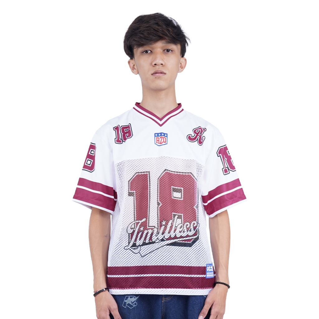 Jual RZQ / 18 / OVERSIZE MIX SERIES / Jersey / Mesh / Oversize ...