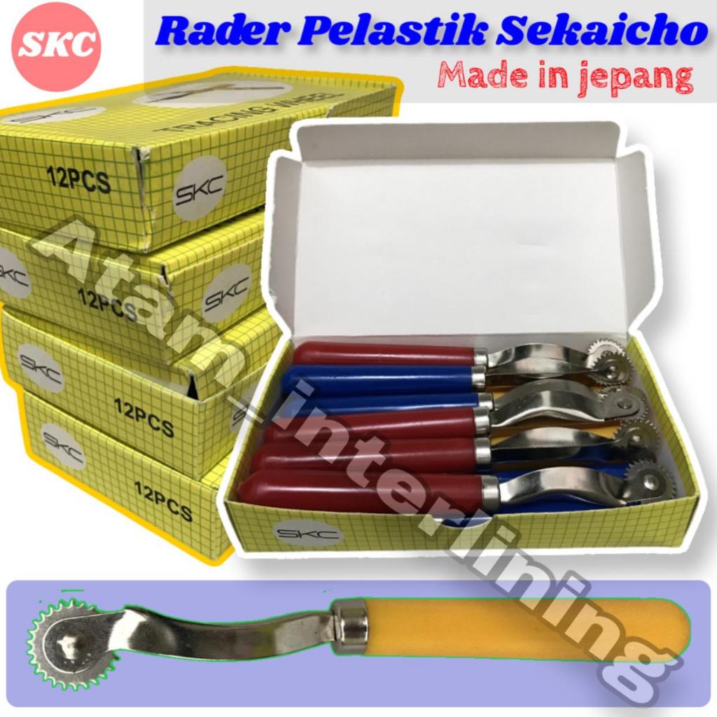 Jual ( 1 Box isi 12 pcs ) Rader Tracing Wheel | Rader Alat Pola Jahit ...