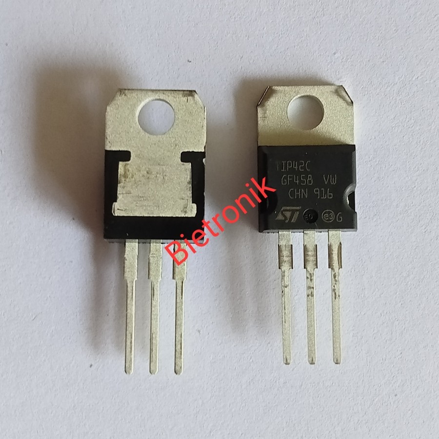 Jual Transistor TIP42 TIP42C NPN TO-220 Original STMicroelectronics ...