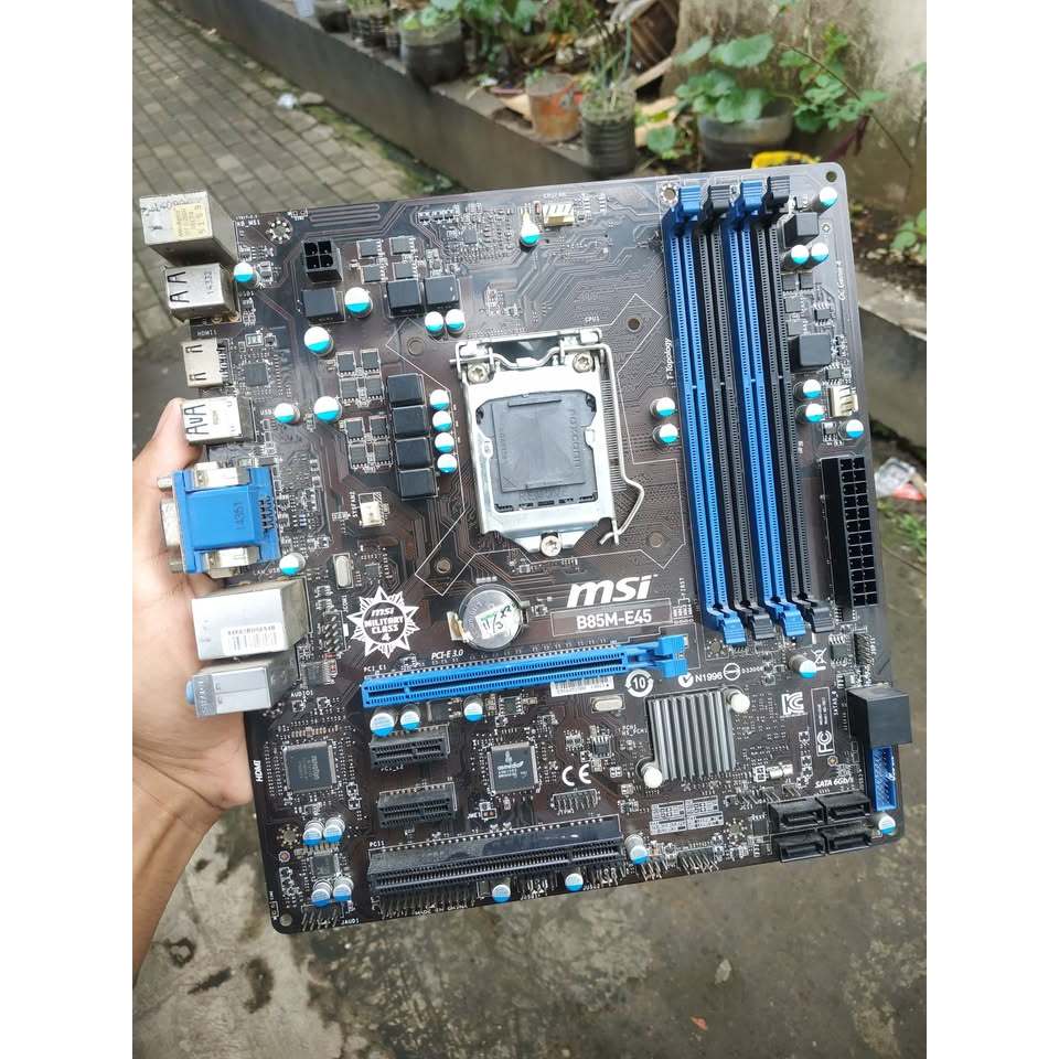 Jual Motherboard MSI B85M-E45 | Shopee Indonesia