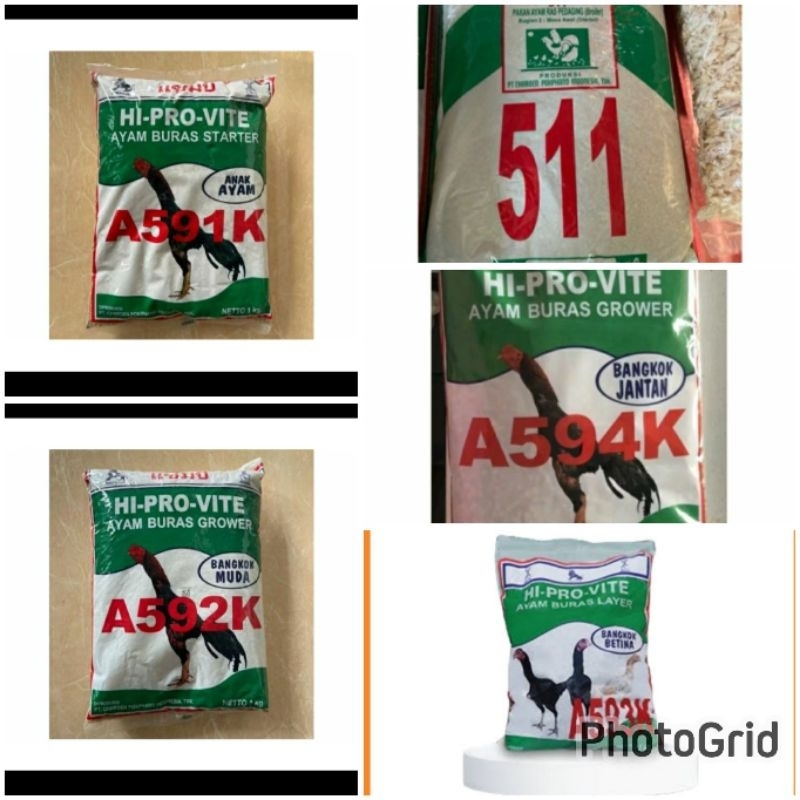 Jual HI PRO VITE CP511/591K/592K/593K/594K Pur PAKAN AYAM Pedaging Dan ...