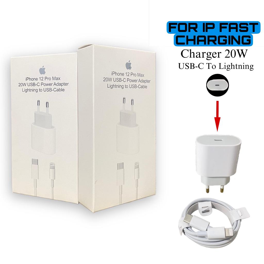 Jual Charger IP 20W USB C Fast Charging NEW | Shopee Indonesia