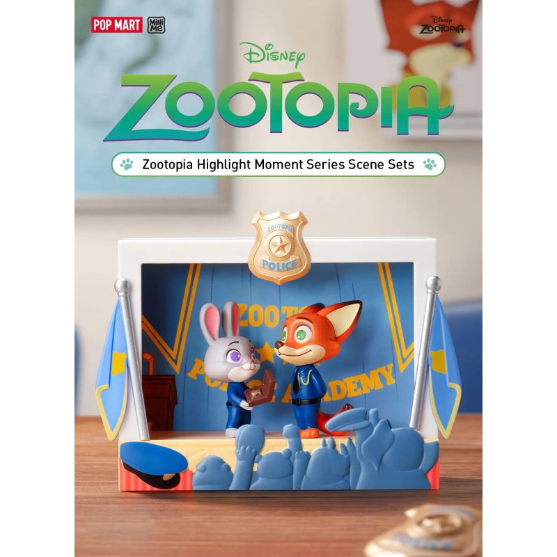 Jual Zootopia Highlight Moment Series Scene Sets BLIND BOX - POP MART ...