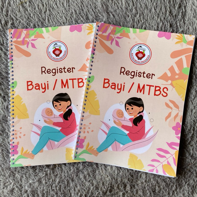 Jual BUKU REGISTER BAYI MTBS UKURAN A4 SPIRAL | Shopee Indonesia