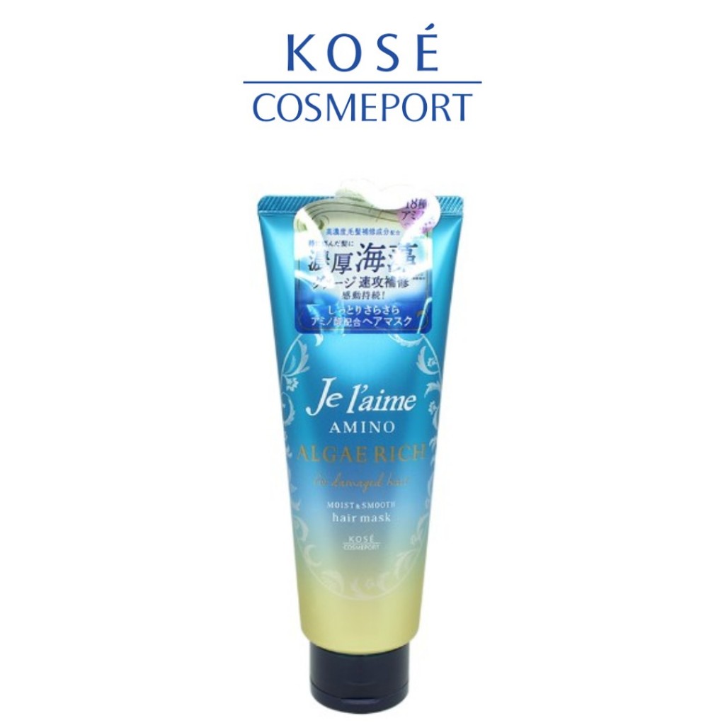 Jual Kose Je LAime Amino Algae Hair Mask Moist & Smooth 230gr | Shopee ...