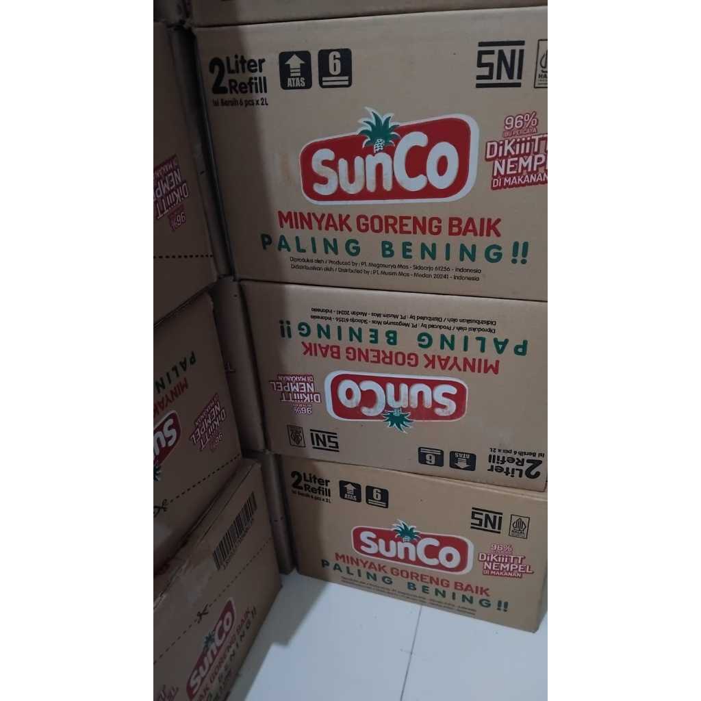 Jual sunco 2 liter satu karton | Shopee Indonesia