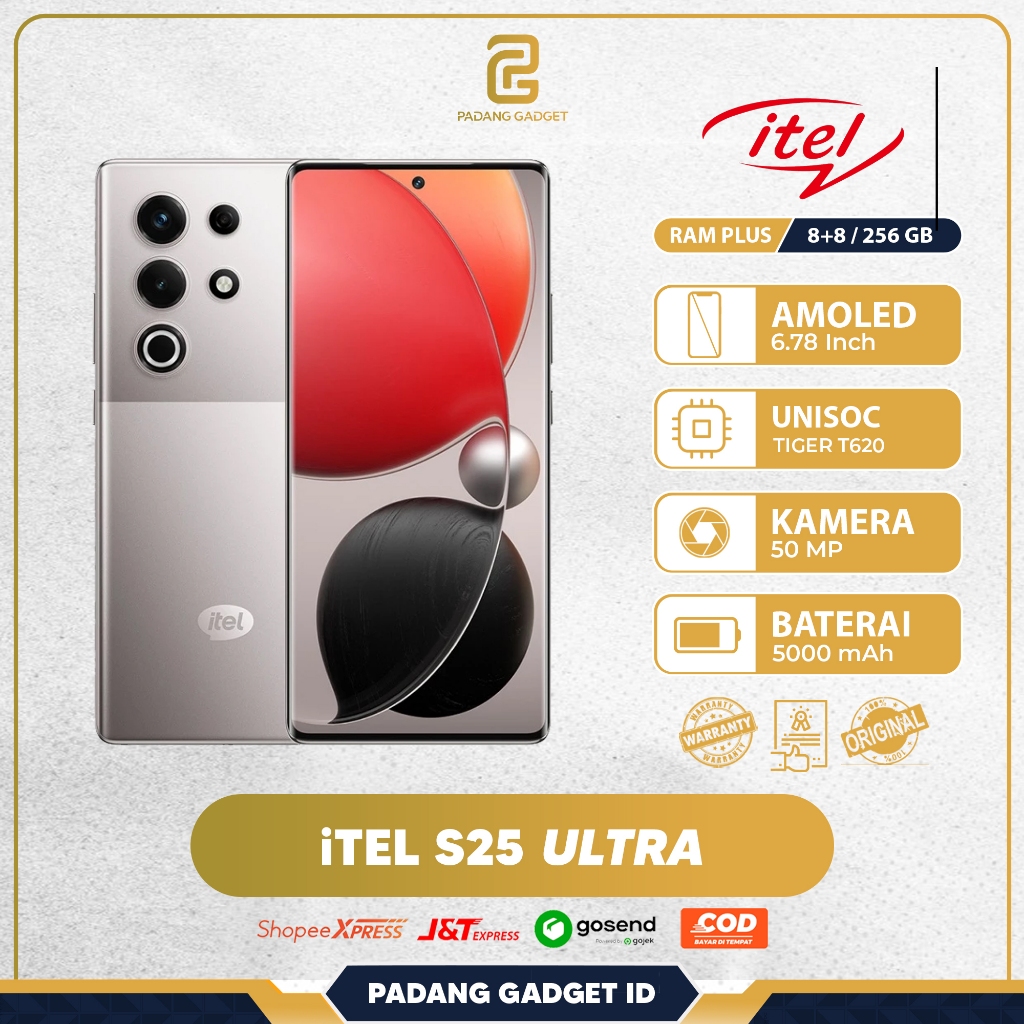 Jual Itel S25 Ultra Ram 8+8/256 GB Original Extended Ram Garansi Resmi ...