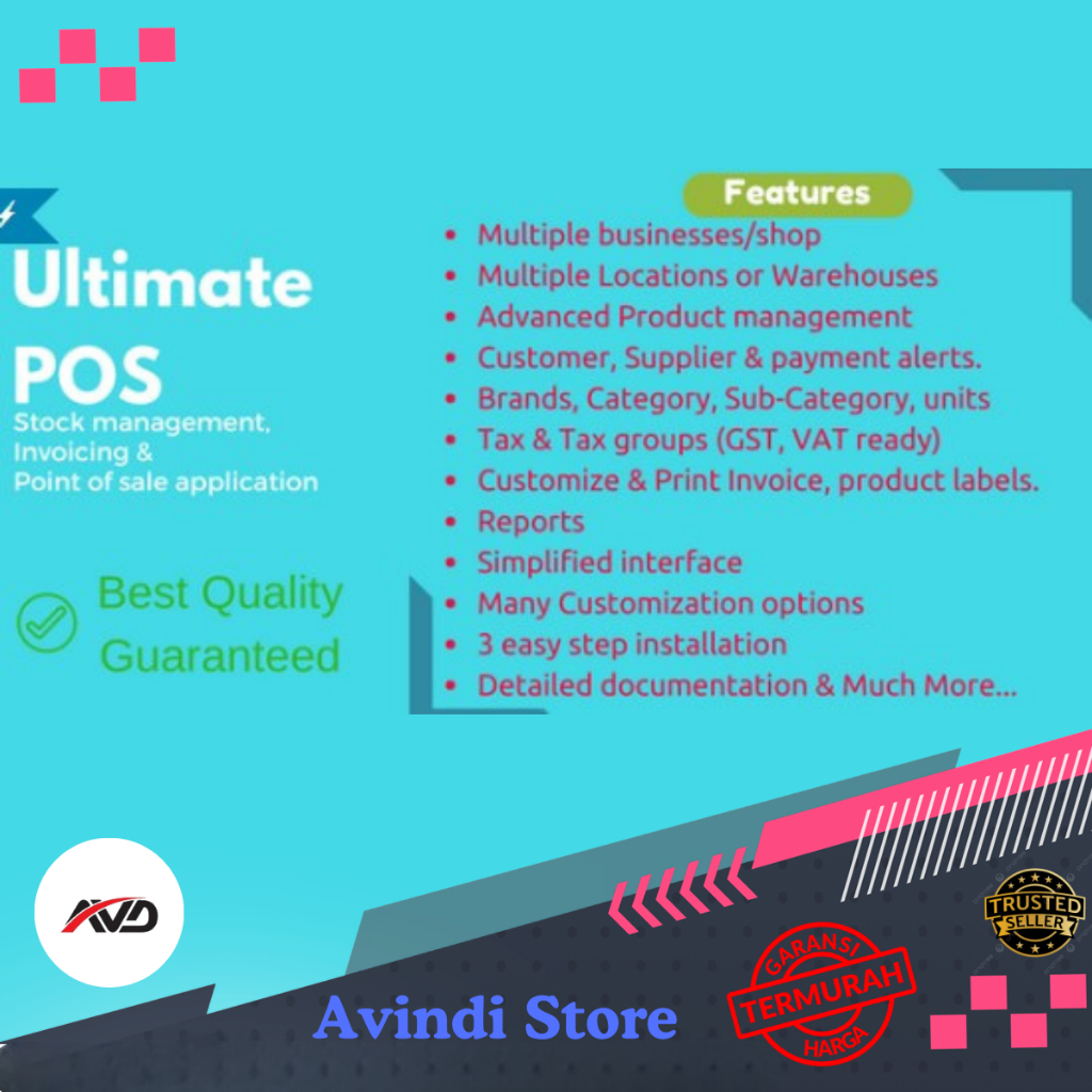 Jual Ultimate POS - Best ERP, Stock Management, Point of Sale ...