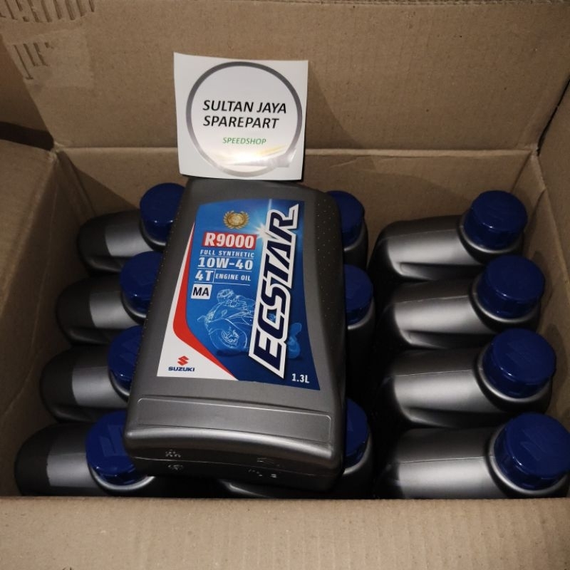 Jual OLI ECSTAR ENGINE OIL R9000 FULL SYNTHETIC 1,3L 12PCS (1DUS ...