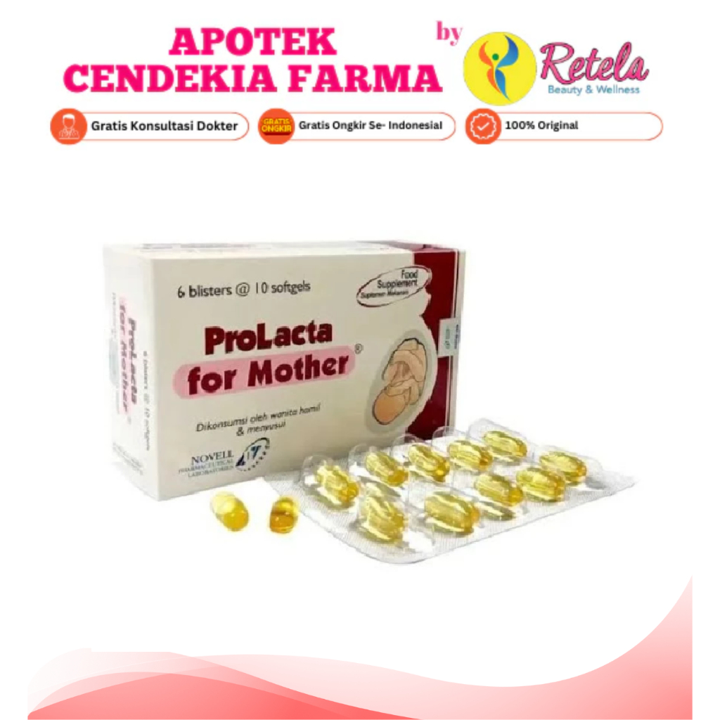 Jual Prolacta Dha For Mother 1 Strip 10 Kapsul | Shopee Indonesia