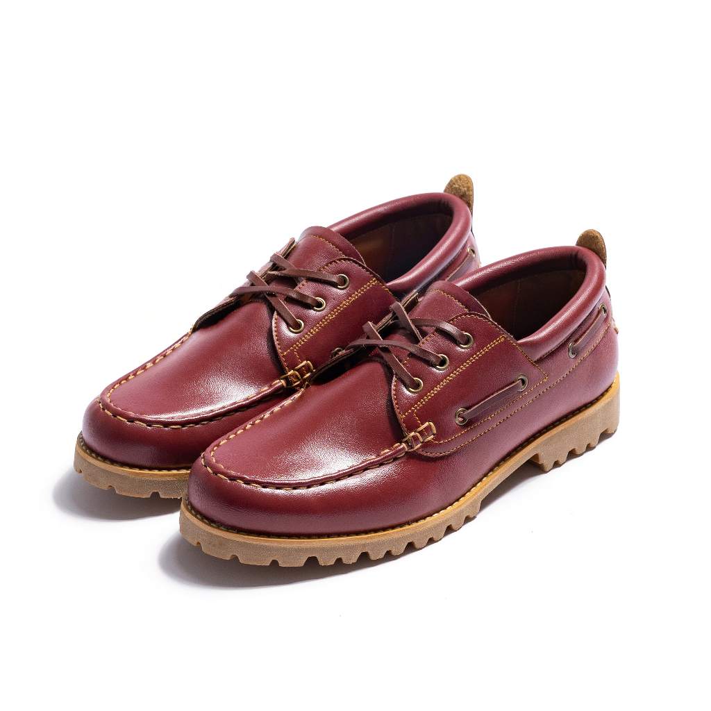 Jual Walko - Sepatu Boots Pria Casual Formal Northbay Mocassin Maroon ...