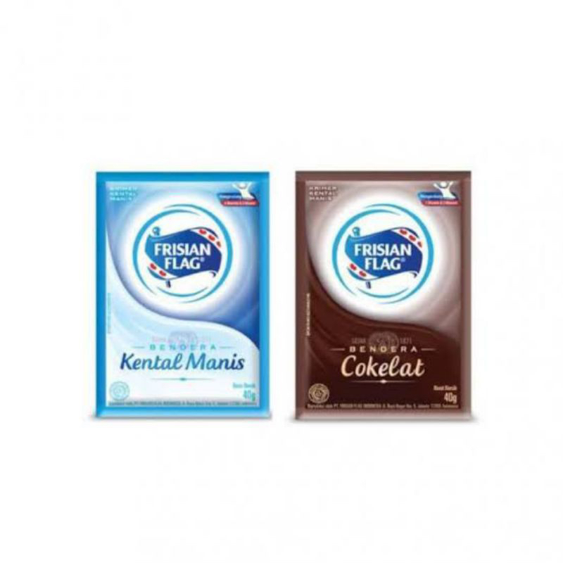 Jual Frisian Flag sachet/susu bendera SKM [sachet/1rtg/6sachet/vanilla ...