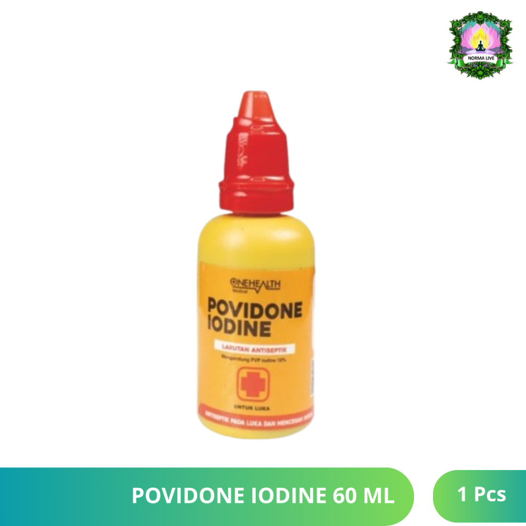 Jual Onehealth Povidone iodine Obat Luka Merah 60 ML Antiseptik Luka ...
