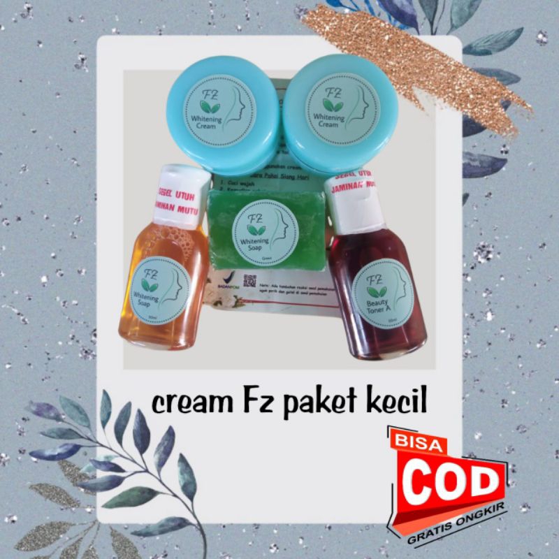 Jual FZ Cream Whitening Pasket Kecil original (cod) | Shopee Indonesia