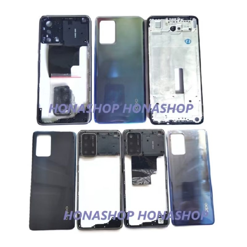 Jual KESING HOUSING CASING BACKCOVER FULL SET OPPO A74 4G / OPPO A95 4G ...