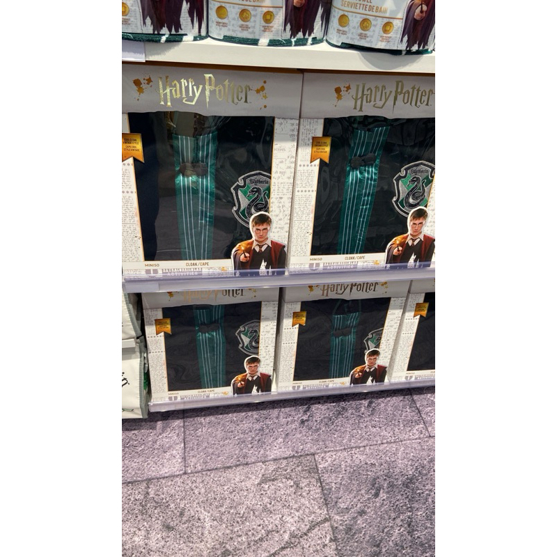 Jual Jubah Cloak Miniso x Harry Potter - Slytherin | Shopee Indonesia