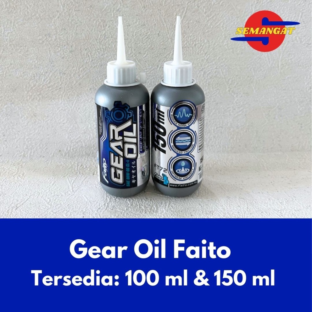Jual Oli Gardan Matic Gear Oil Faito 100 ml dan 150 ml | Shopee Indonesia